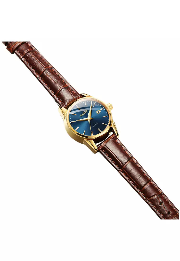 Buy OLEVS Classico 29 Leather Women Quartz Watch 2025 Online | ZALORA
