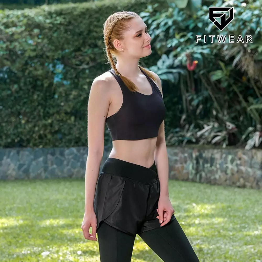 Jual FITWEAR Fitwear - Sportbra Olahraga Wanita ANASTASIA [CROSS PLAIN ...