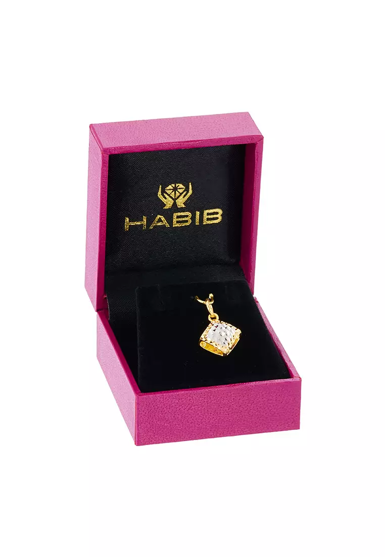Buy HABIB HABIB 916/22K Yellow and White Gold Pendant P9531224 2026 ...
