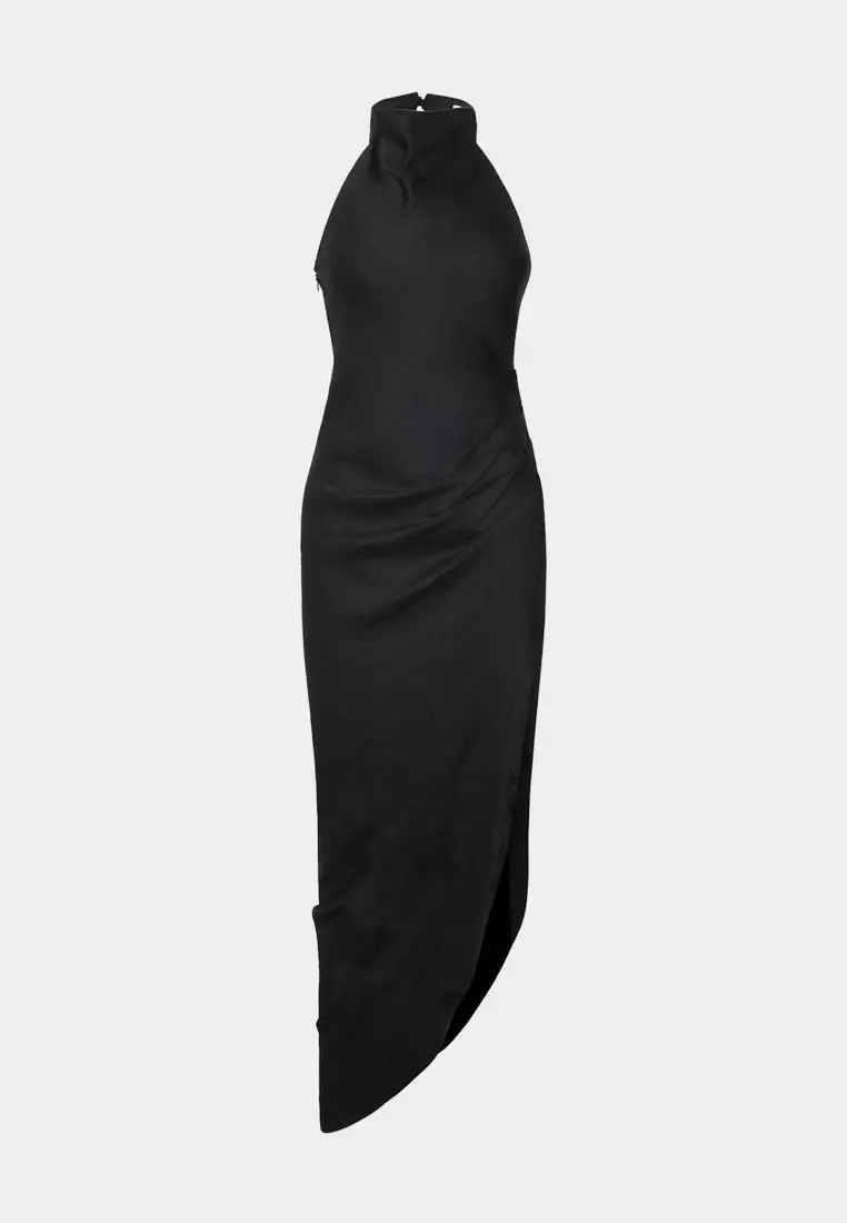 Buy FORCAST Sydney Backless Draped Dress Online | ZALORA Malaysia