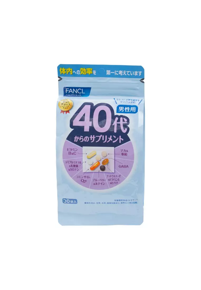 FANCL FANCL- Good Choice 40'S Men'S Health Supplement 30 packets 2025 ...