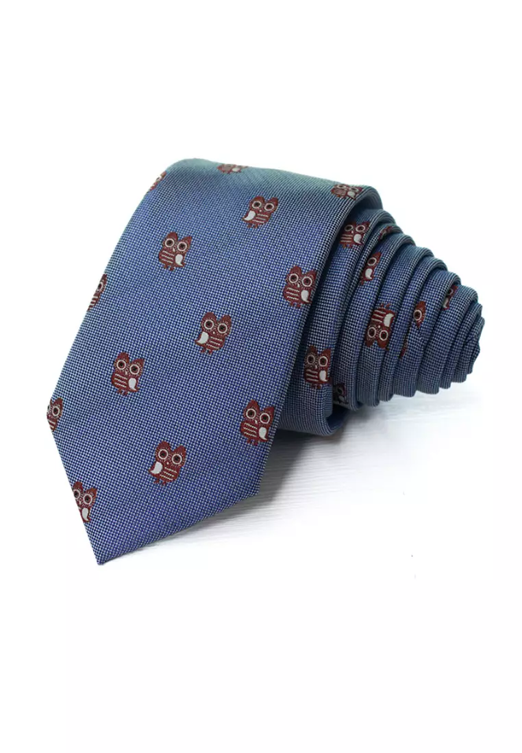 Buy Kings Collection Owl Pattern Men Tie KCBT2319 Online | ZALORA Malaysia