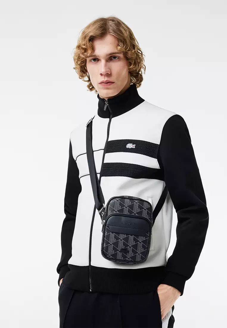 Buy Lacoste The Blend Monogram Small Shoulder Bag 2025 Online | ZALORA ...