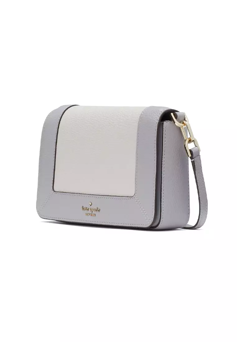 Kate Spade Lena Colorblock Mini Flap Crossbody Mountain Grey Multi ...