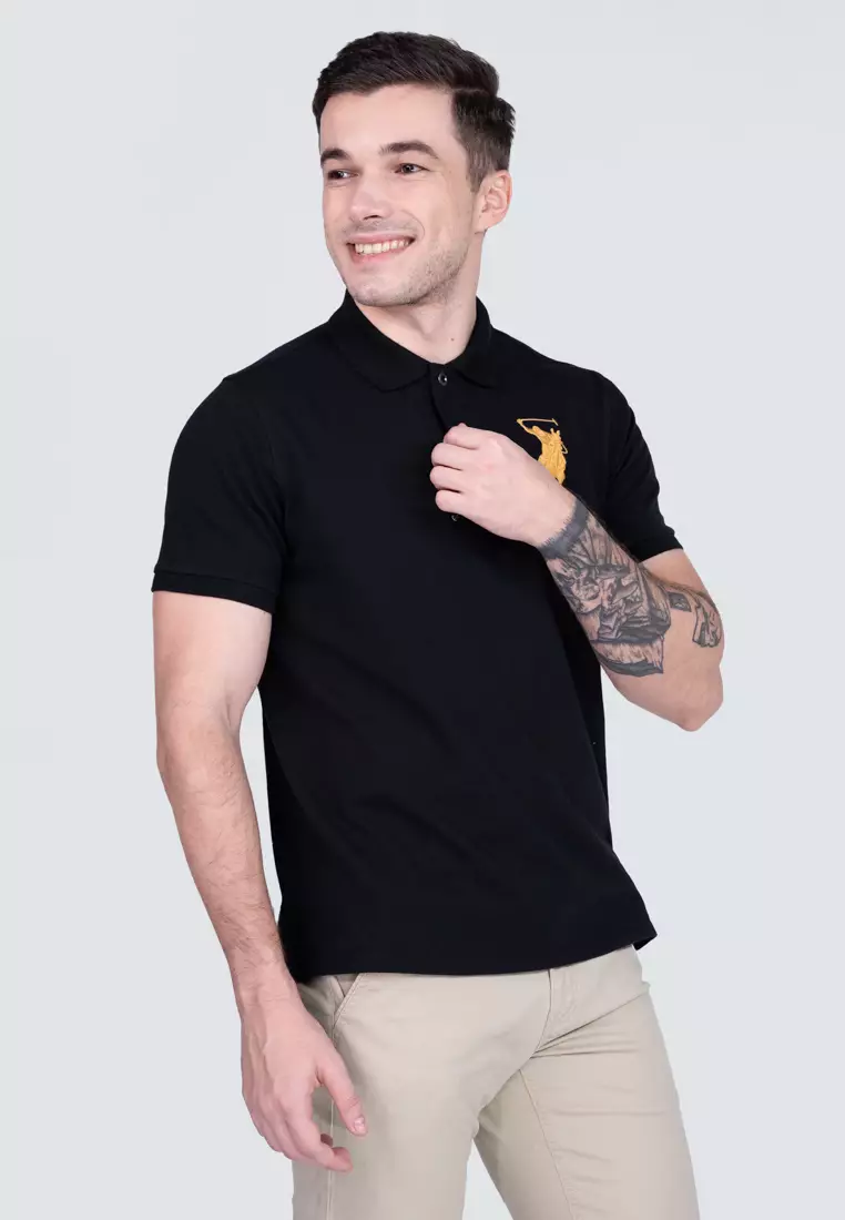 Buy POLO HAUS Men’s Regular Fit Basic Polo Tee 2024 Online | ZALORA Philippines