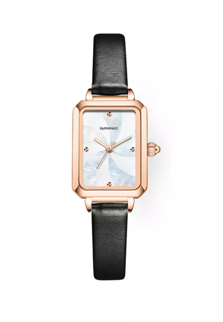 Buy Mark Fairwhale Ladies Quartz Watch, 29mm, Leather Strap 2026 Online ...