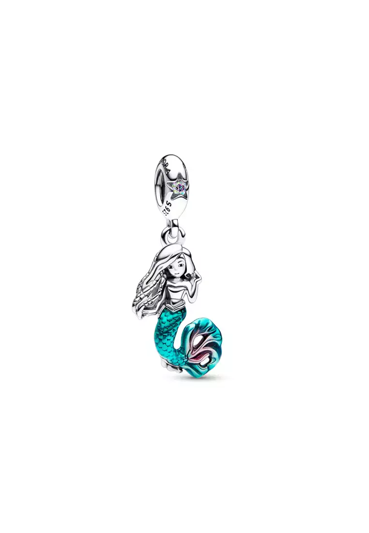 Buy PANDORA Pandora x Disney The Little Mermaid Ariel Dangle Charm ...