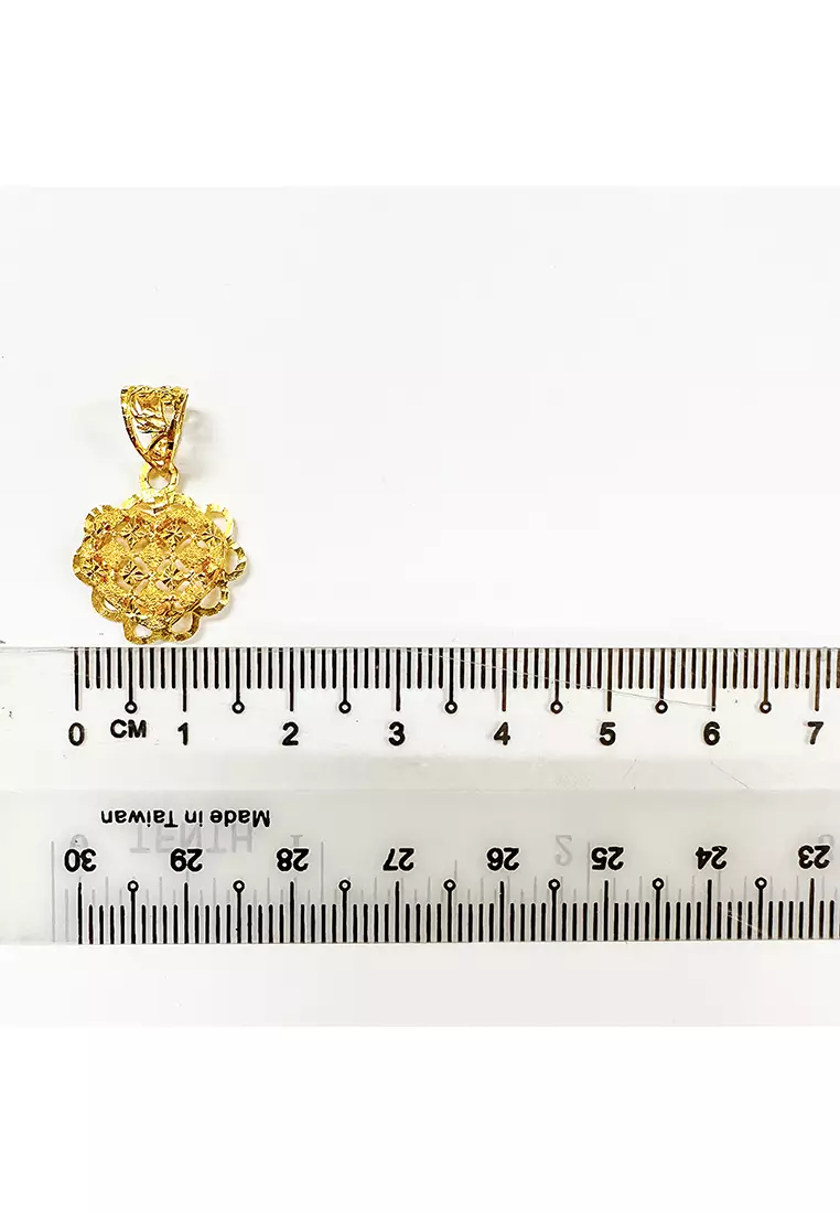 Buy MJ Jewellery 375/9K Gold Pendant B32 2025 Online | ZALORA Philippines
