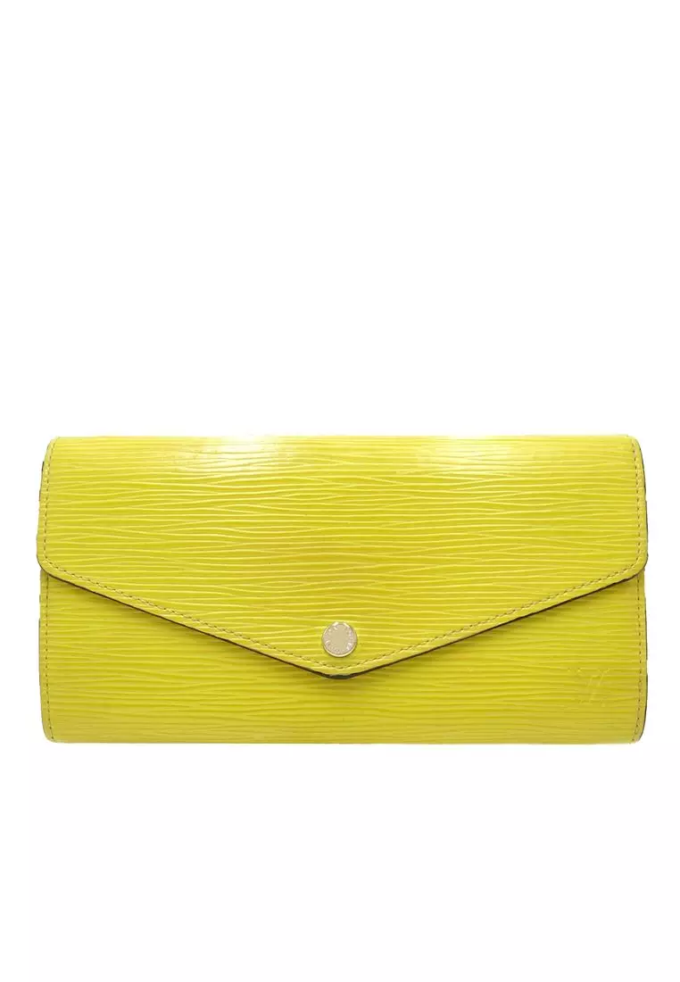 Buy Louis Vuitton Pre-Loved Louis Vuitton Epi Sarah Long Wallet 2026 ...