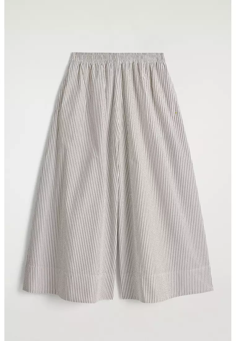 Buy COS SEERSUCKER CULOTTES 2026 Online | ZALORA