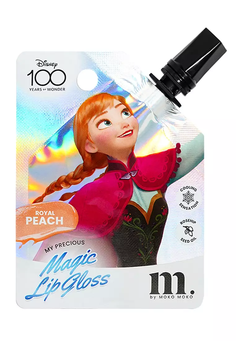 Jual MOKO-MOKO Moko Moko x Disney 100 My Precious Magic Lip Gloss - Royal Peach Original 2023 ...