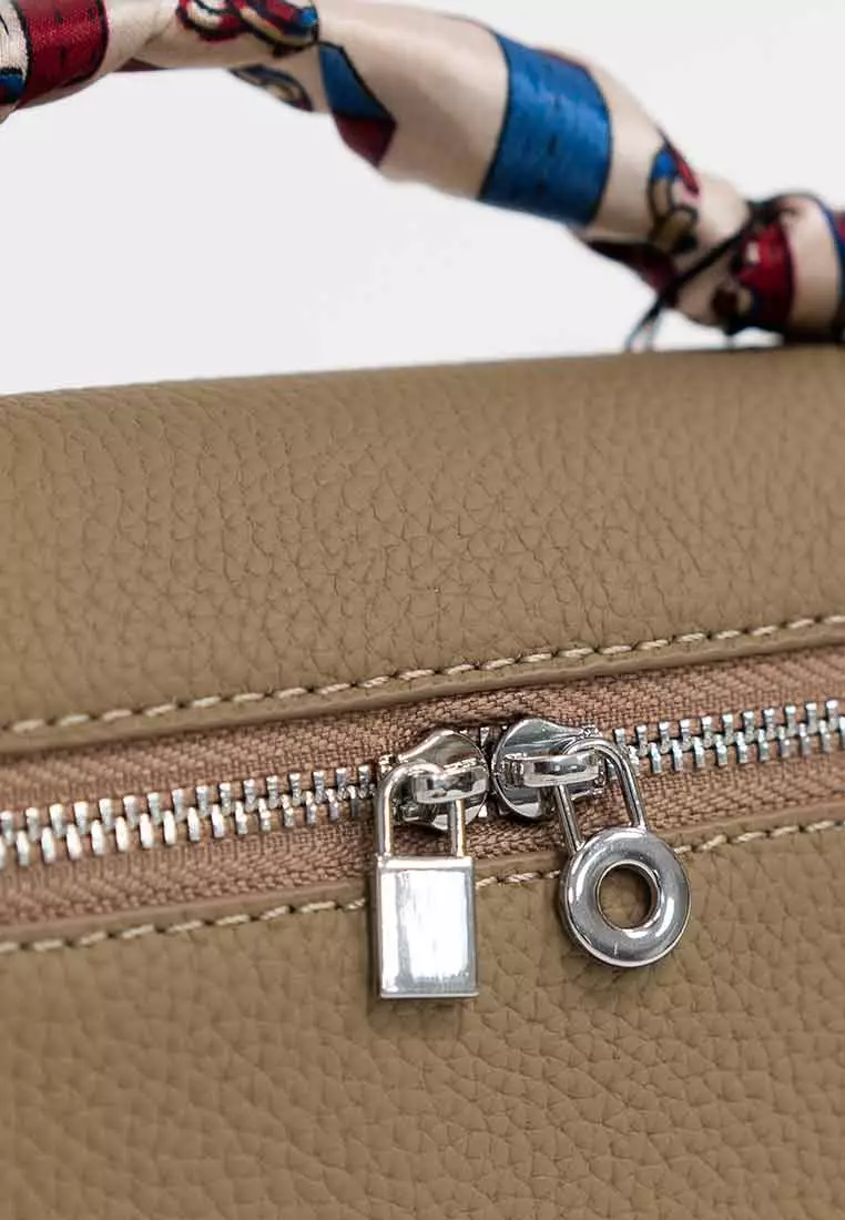 Buy Paperdolls Lilly Top Handle Bag With Scarf Detail 2026 Online ...