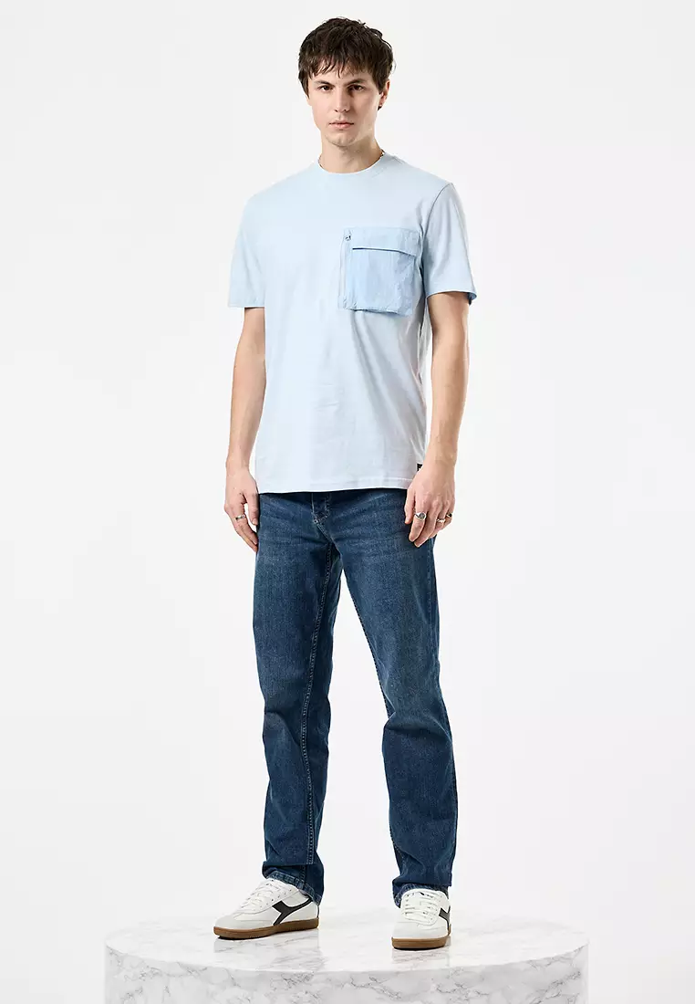 Weekend Offender MENS OCEAN WAVE TAKAJI PARACHUTE POCKET TEE 2025 | Buy ...