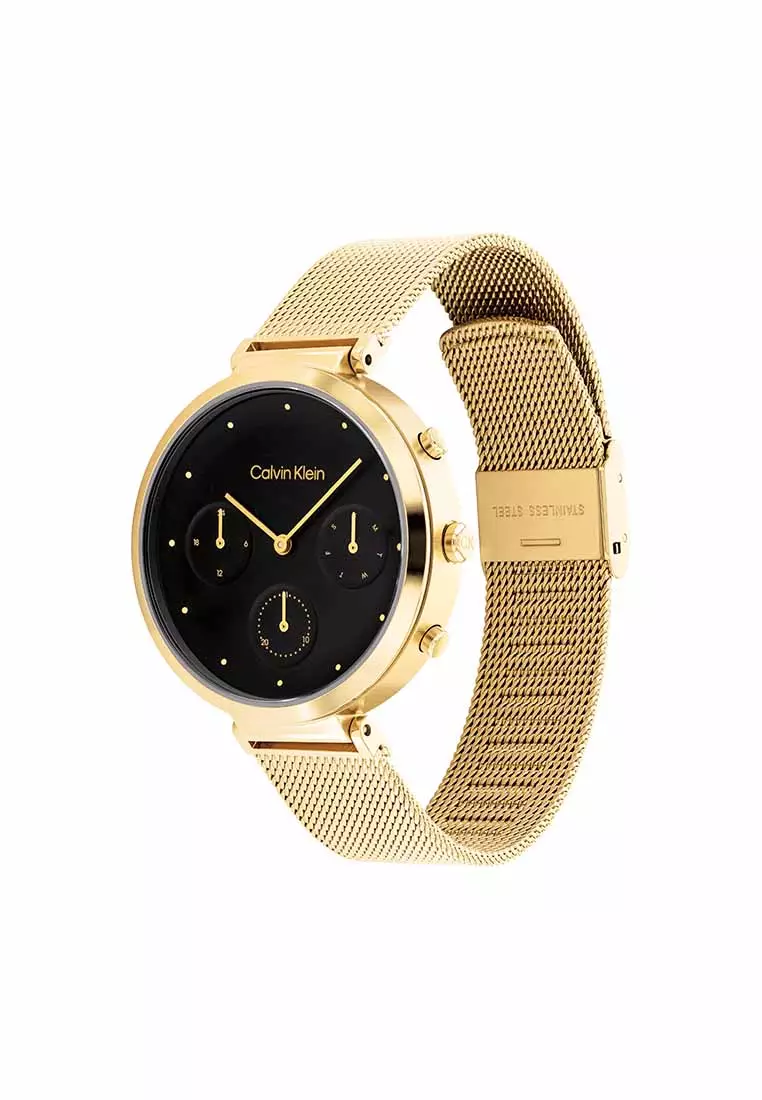 Buy Calvin Klein Minimalistic T-Bar Women's Watch Ionic Plated Thin ...