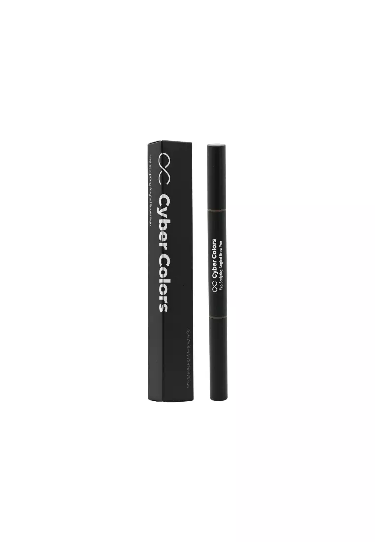 Buy Cyber Colors Cyber Colors Pro Sculpting Angled Brow Pen #Dark Brown ...