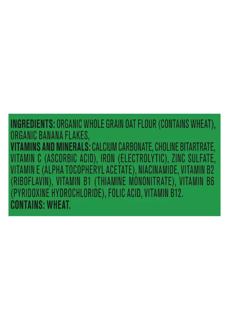 Buy Gerber BB King Kong Gerber Organic Cereal Oatmeal Banana 227g ...