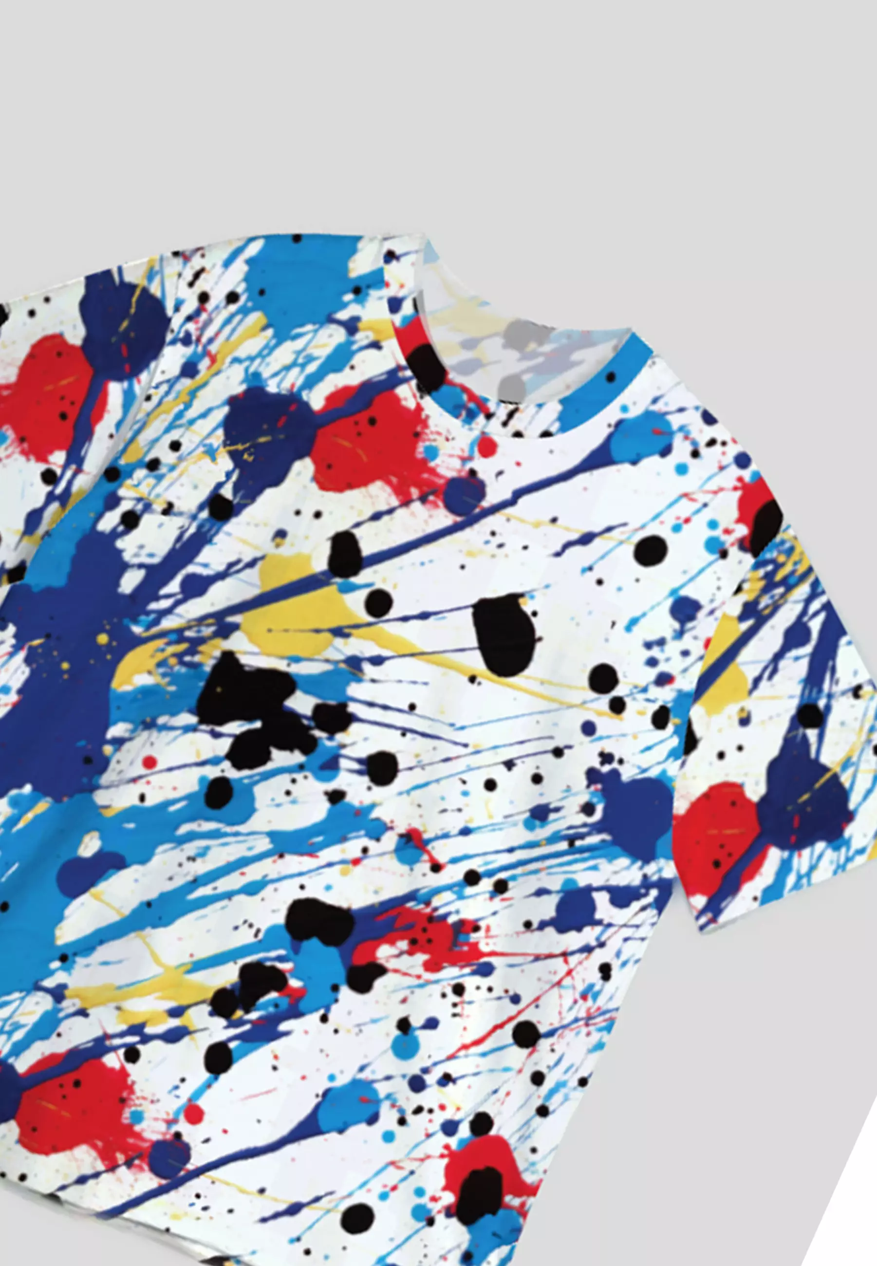 Jual Nade NX015 kaos oversize motif full pattern abstrak painter's ...