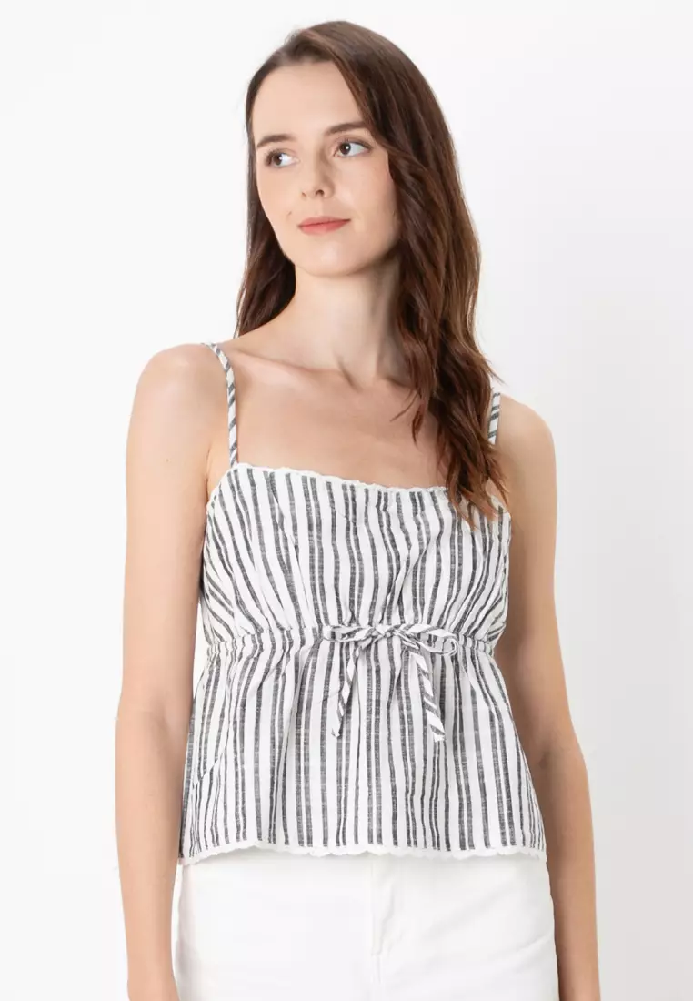 Buy Cotton On Cotton Lace Straight Neck Cami Online | ZALORA Malaysia