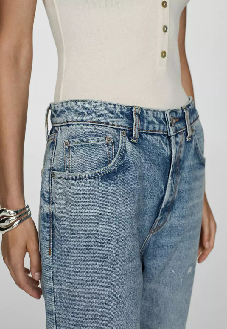 Buy Mango Millie Loose Boyfriend Style Jeans Online | ZALORA Malaysia