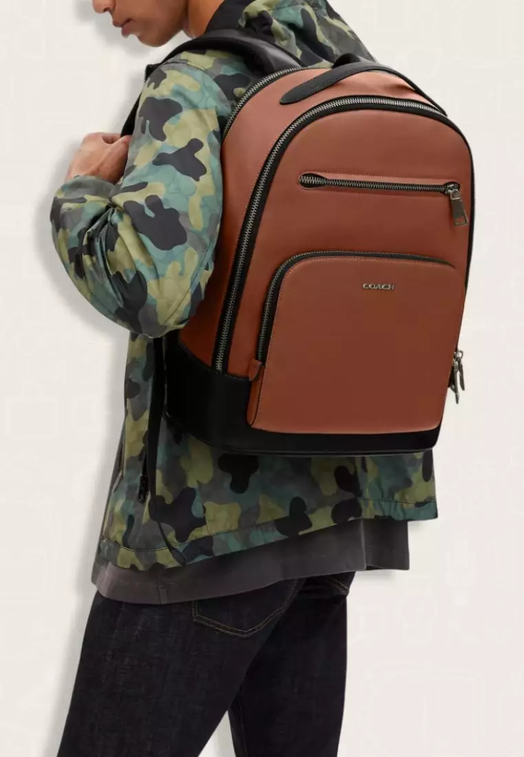 Jual Coach Coach Ethan Backpack Saddle Original 2025 | ZALORA Indonesia