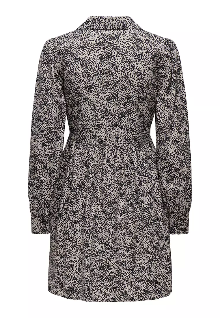 Buy JACQUELINE DE YONG Abigail Long Sleeves V-Neck Dress 2025 Online ...