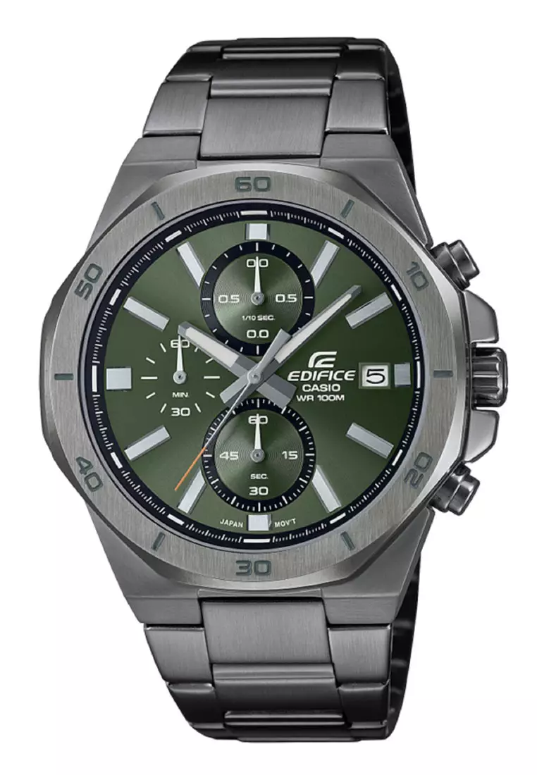Buy Casio Edifice Chronograph Watch EFV-640DC-3A 2025 Online | ZALORA ...