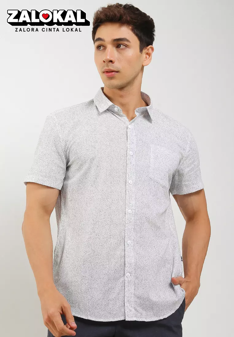 Jual Andrew Smith Kemeja Tangan Pendek Original 2025 | ZALORA Indonesia