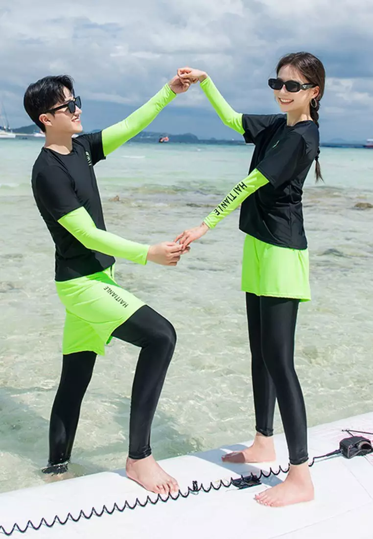 Buy LYCKA LLL3098 Korean Style Men Rash Guard 3-Pieces Set Multi 2025 ...