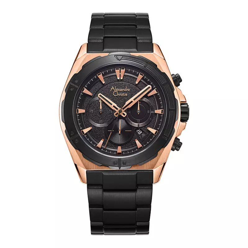 Jual Alexandre Christie Jam Tangan Pria Alexandre Christie Chronograph ...