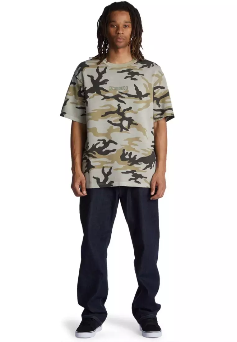 Buy DC Shoes Mens DC Conceal Short Sleeve Tee 2025 Online | ZALORA