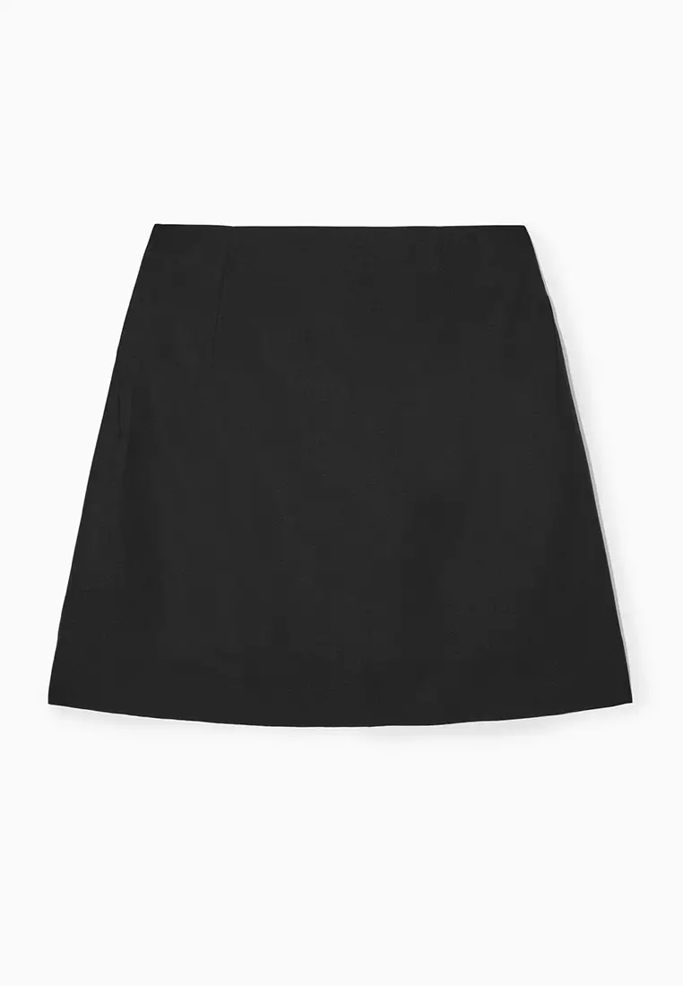 Buy Cos Textured A Line Mini Skirt 2024 Online Zalora Philippines
