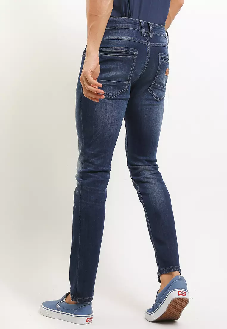 Jual Cardinal Cj Denim Straight Slim Original 2025 | ZALORA Indonesia