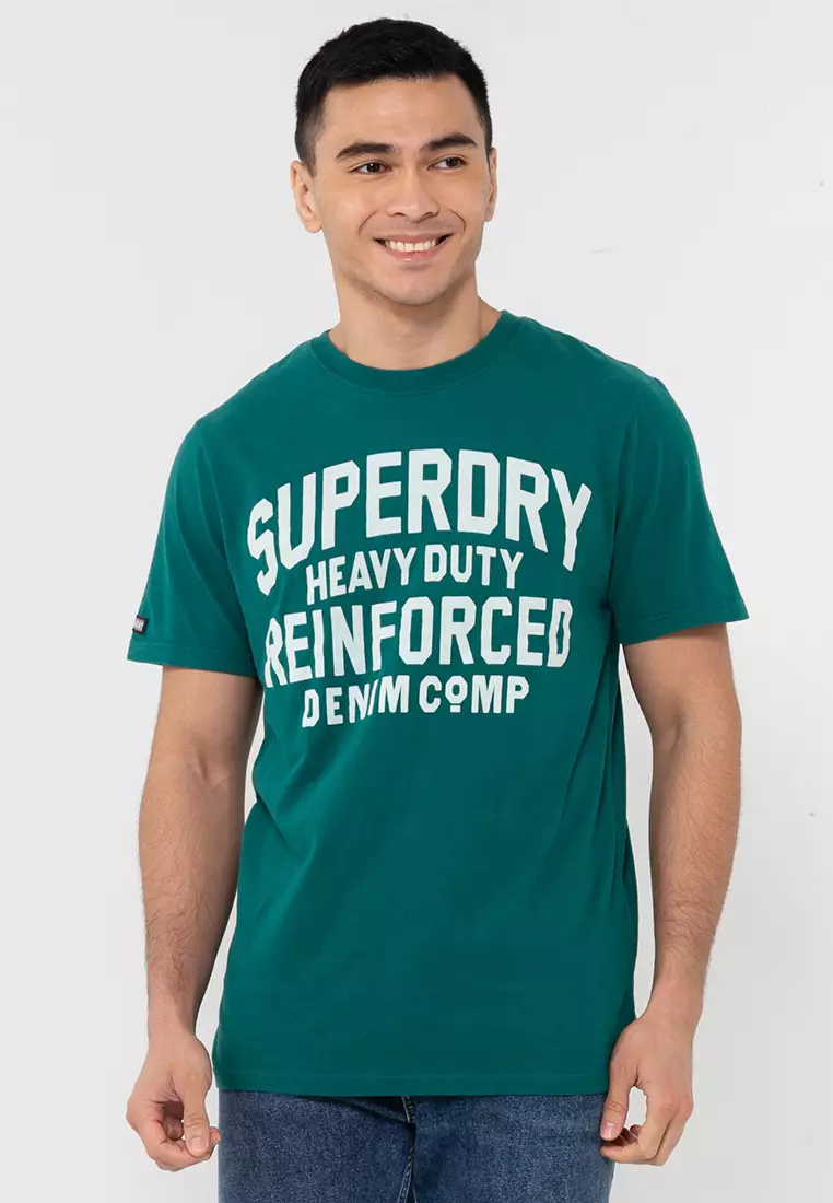 Jual Superdry Athletic Script Graphic Tee Original 2024 | ZALORA ...