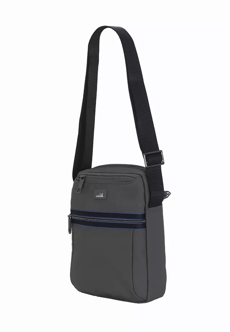 Jual Condotti Condotti Sling Bag 63145-10 Grey Original 2026 | ZALORA ...