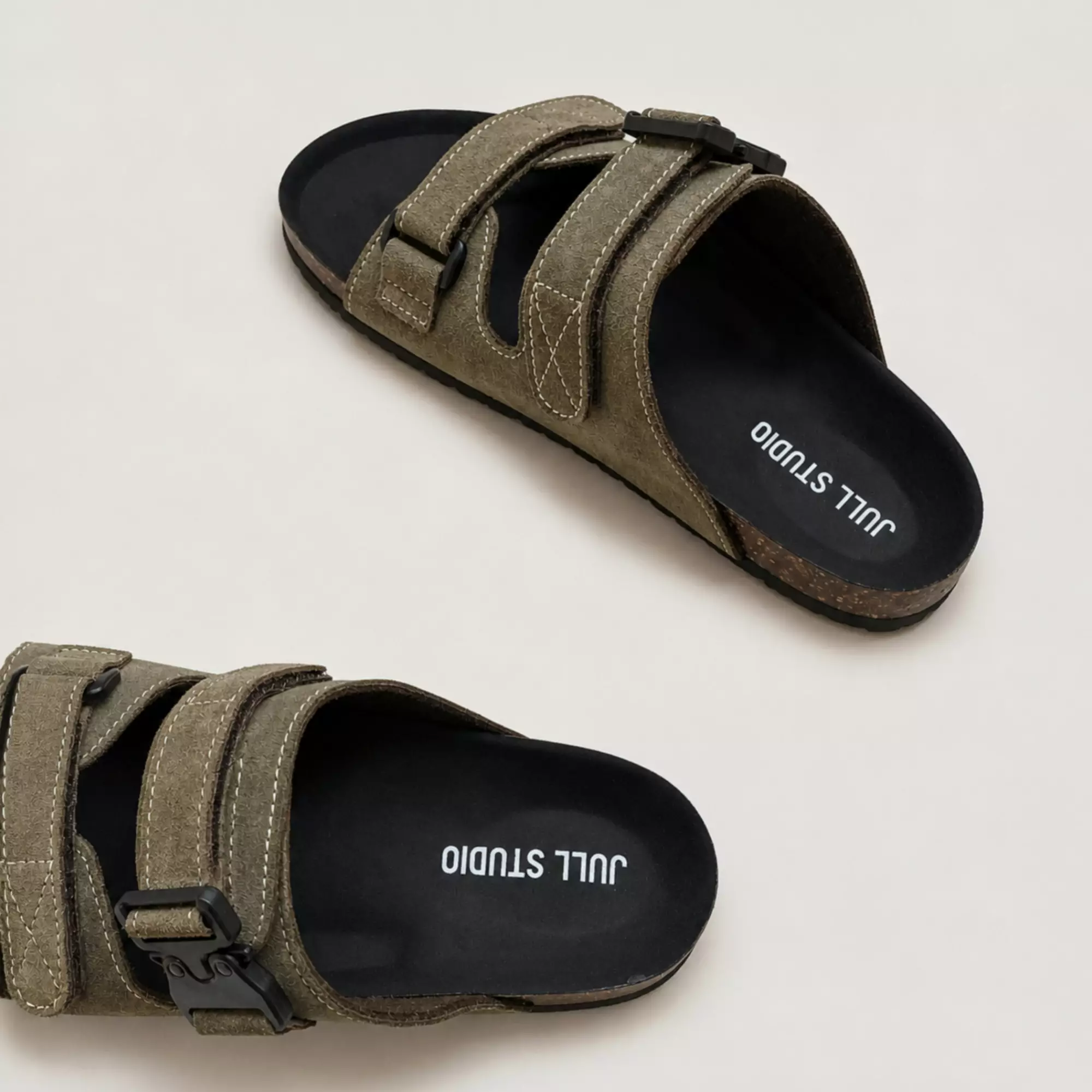 Jual Julaybib Rabat Cork - Olive Suede Original 2026 | ZALORA Indonesia