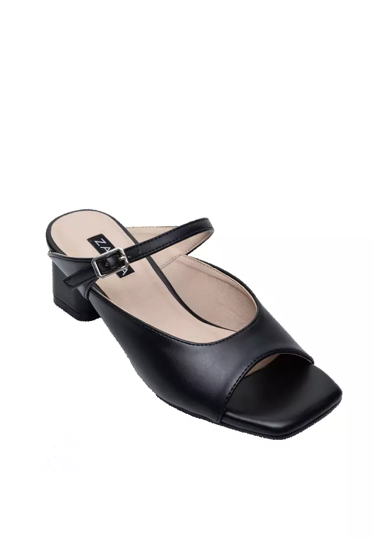 Buy Zanea Shoes Midge Mules (Black) 2025 Online | ZALORA Philippines