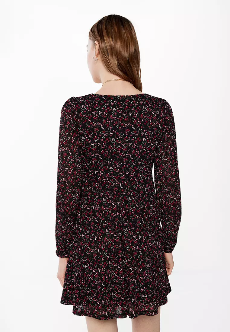 Buy Springfield Short Flower Print Dress 2025 Online | ZALORA Philippines