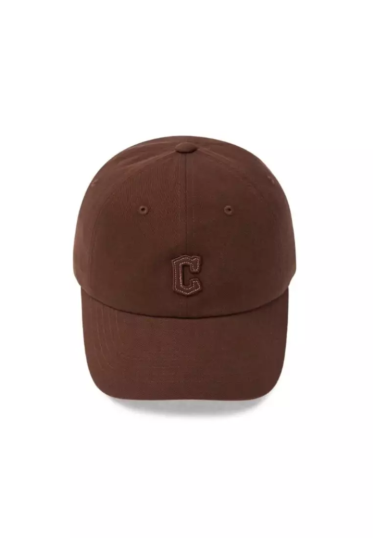 Jual MLB Korea Basic Cleveland Guardians Ball Cap - Dark Brown Original ...