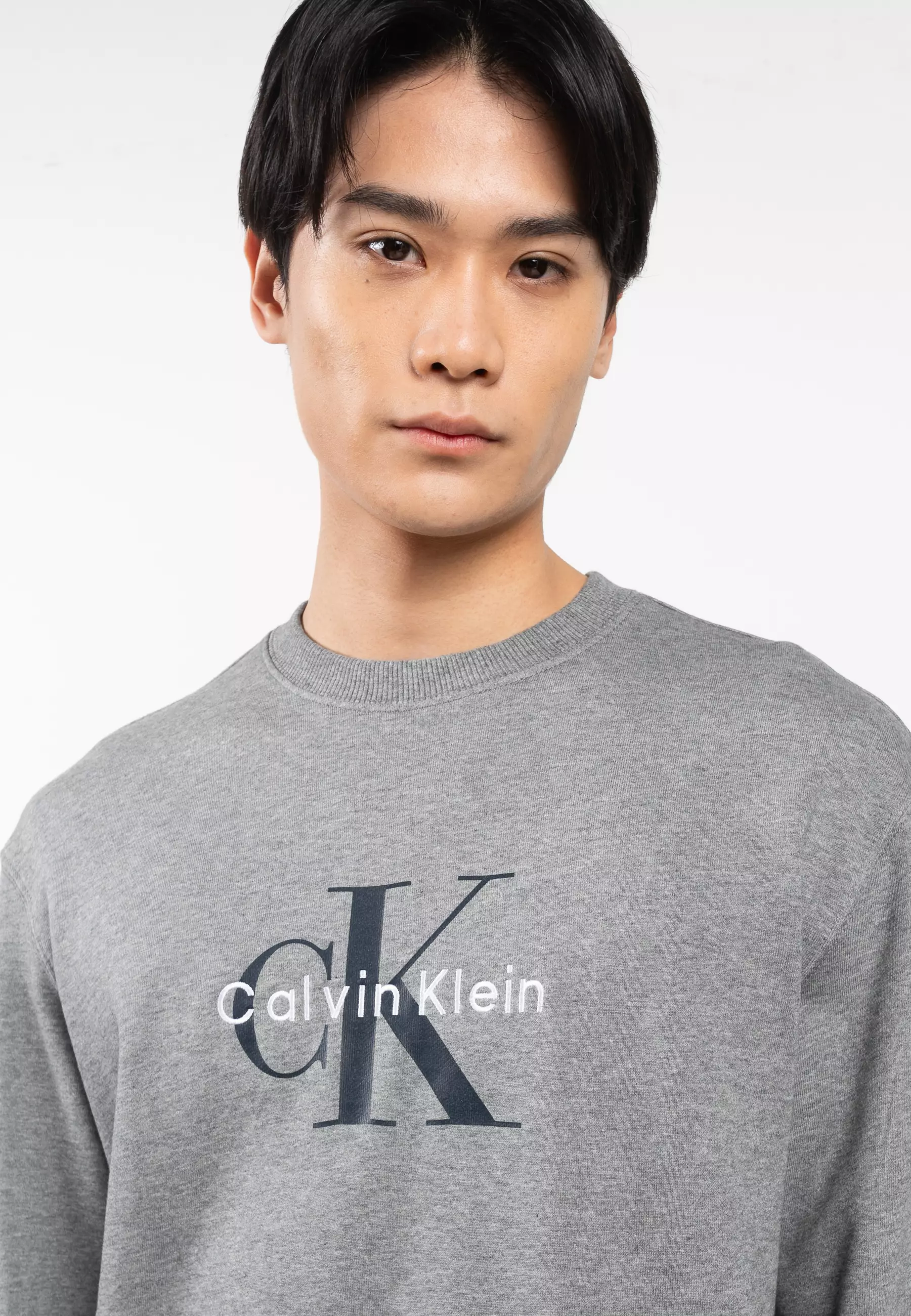 Buy Calvin Klein Oversized Monogram Sweatshirt Online | ZALORA Malaysia