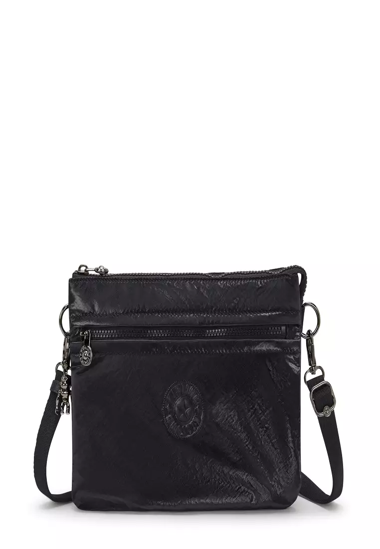 Buy Kipling Kipling Riri L Zip Crossbody Bags Jet Black Glam Online ...