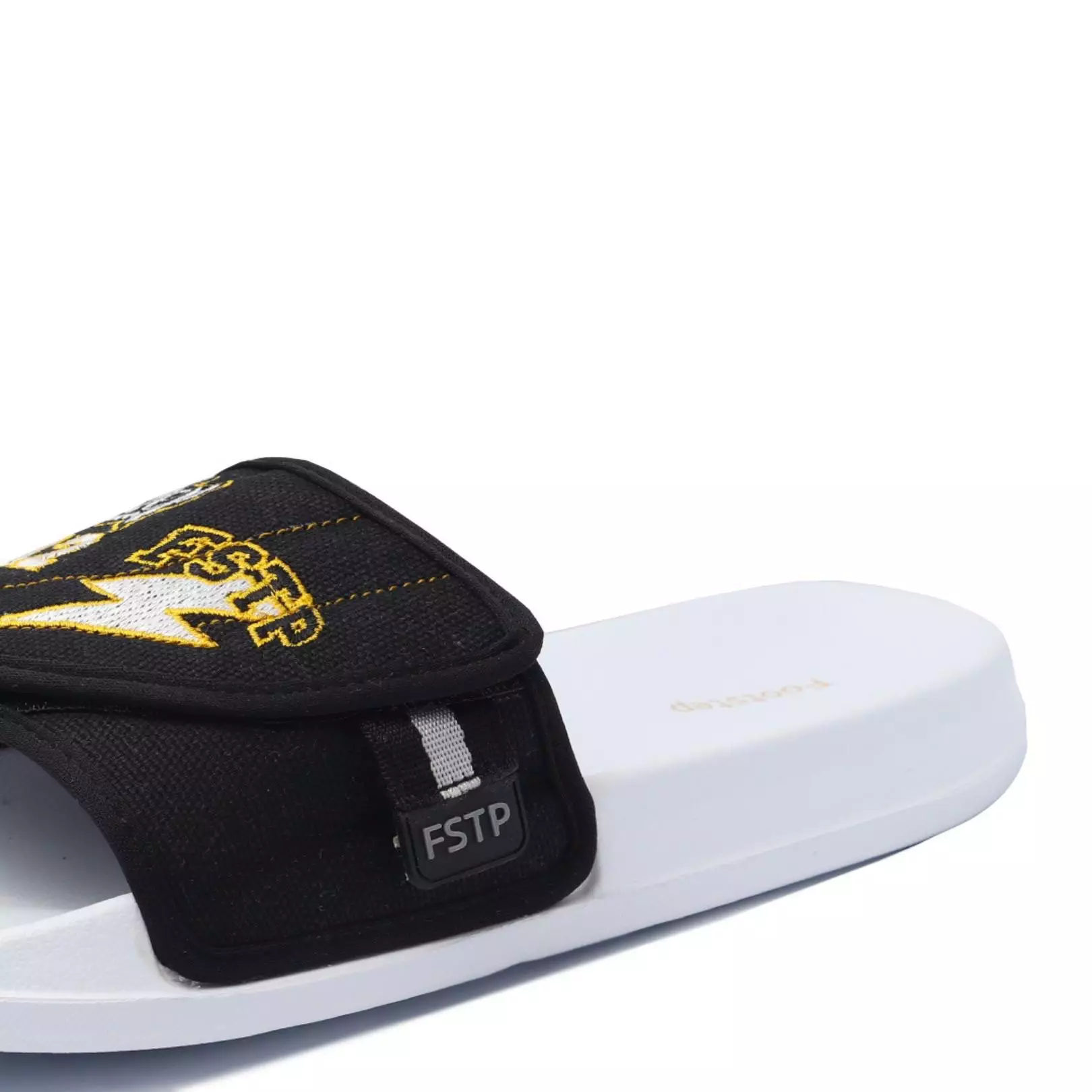 Jual Foot Step Sandal Slide Pria Footstep Footwear - Strike Black ...