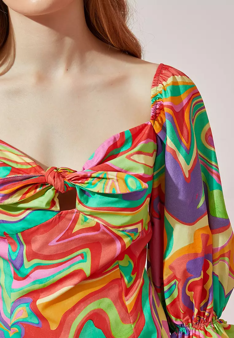 Buy KOTON Sweetheart Neck Mini Dress 2025 Online | ZALORA Philippines