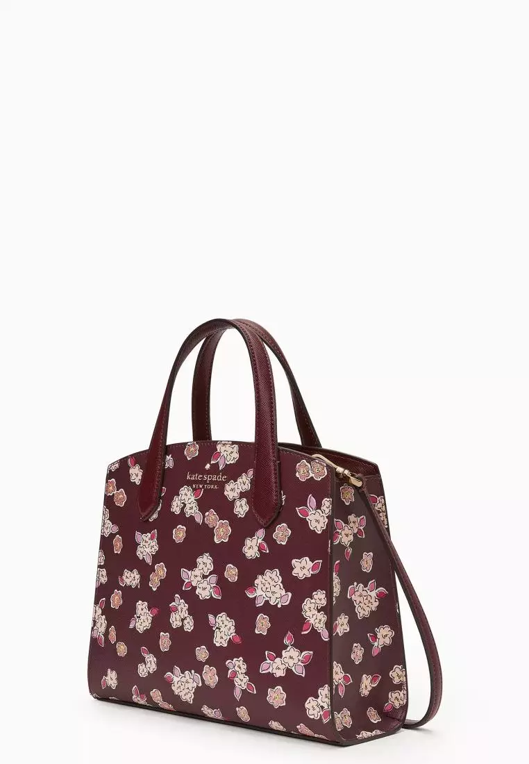 Jual Kate Spade Kate Spade Tinsel Satchel Deep Berry Original 2025 ...