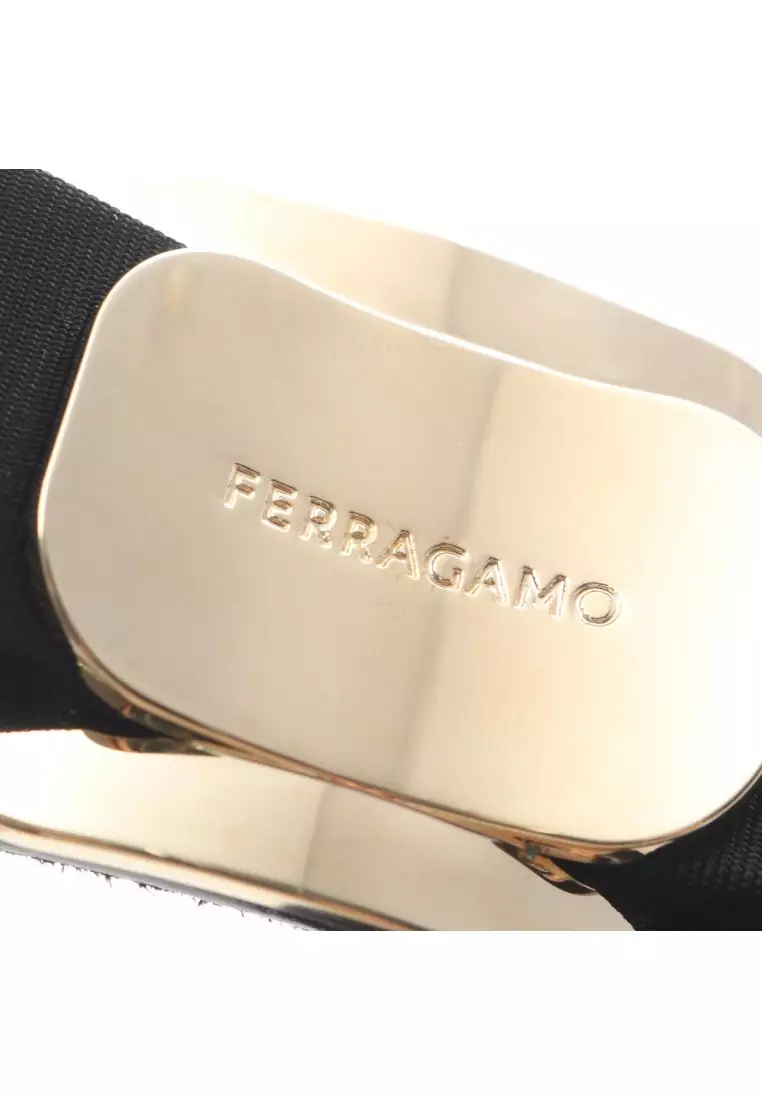 Buy Salvatore Ferragamo Pre-Loved Salvatore Ferragamo vara ribbon ...