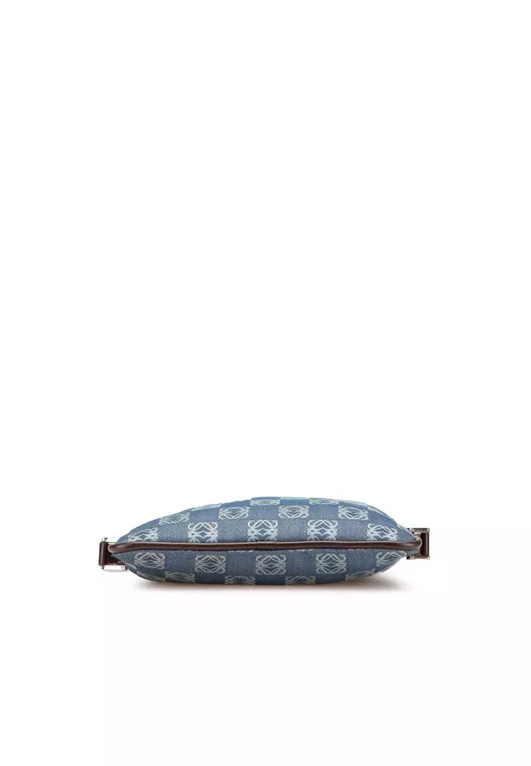 Buy Loewe Pre-Loved Loewe Anagram Denim Crossbody 2025 Online | ZALORA Philippines