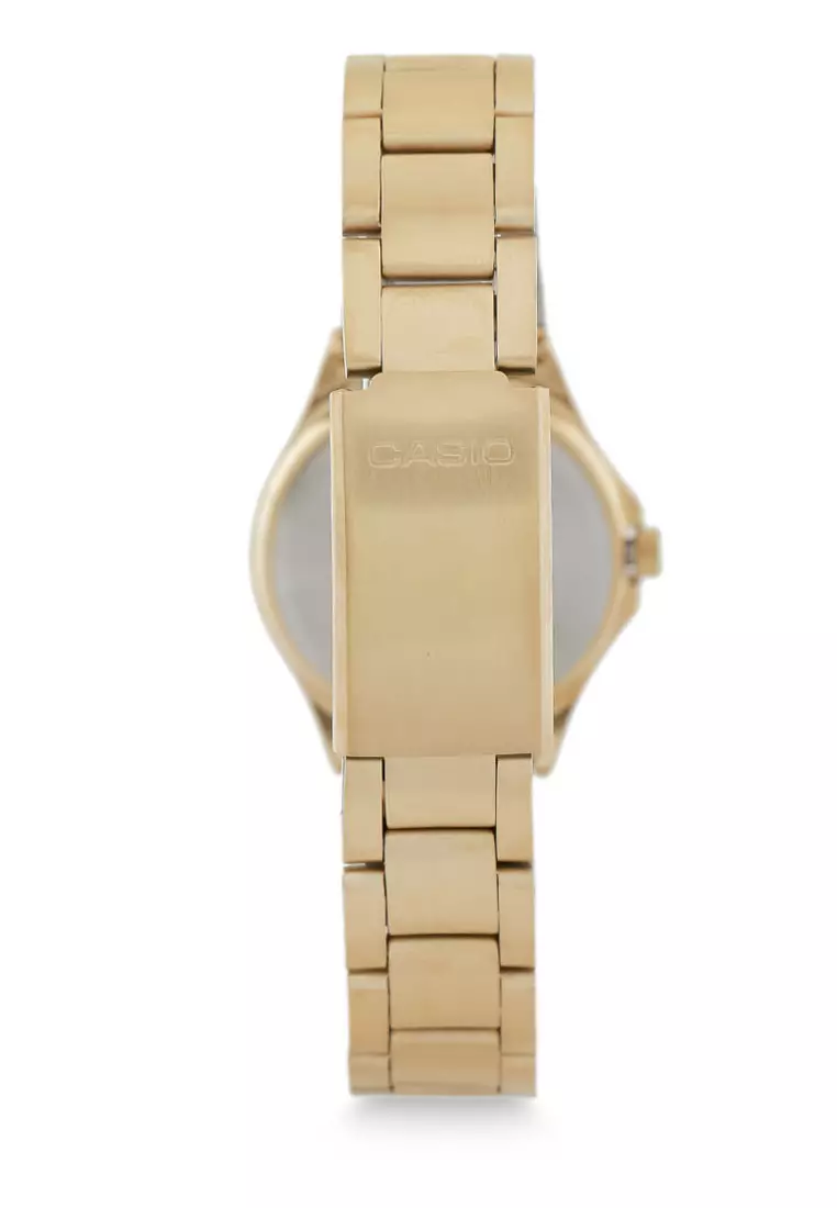 Jual Casio Casio Women Ltp 1130n 1ardf Black Gold Original 2023 Zalora Indonesia