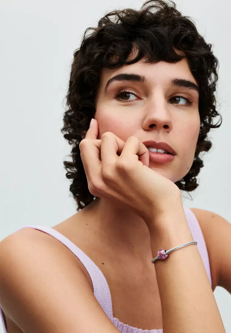 Buy PANDORA Pandora Pink Rose in Bloom Charm Online | ZALORA Malaysia