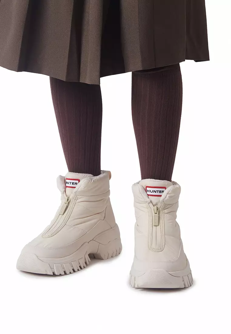 Buy Hunter Boots UNISEX INTREPID WANDERER ANKLE ZIP SNOW BOOTS Online | ZALORA Malaysia