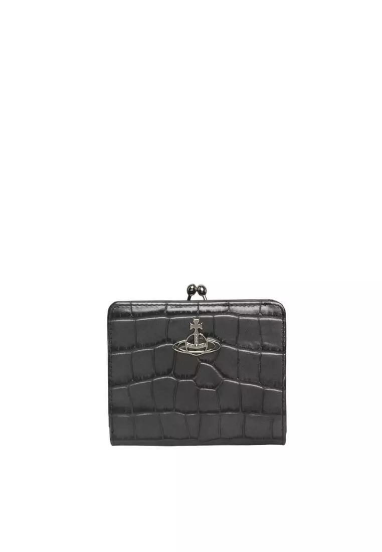 Vivienne Westwood Crocodile Embossed Leather Wallet 2025 | Buy Vivienne Westwood Online | ZALORA ...