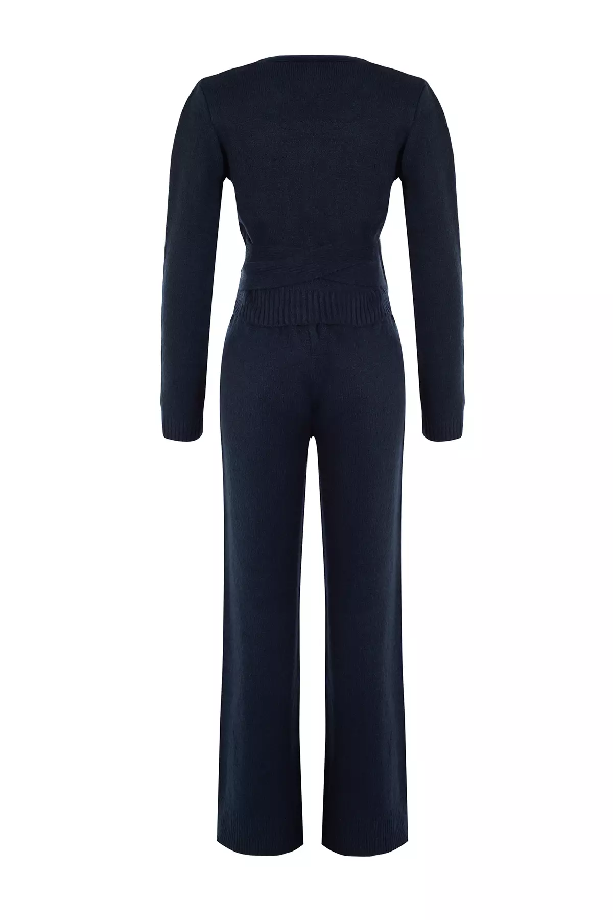 Jual Trendyol Petrol Crop Wide Pattern Double Breasted Tie Detailed ...